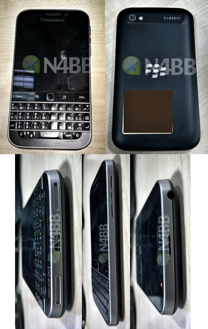 Especificaciones de BlackBerry Classic detallados, pequeña ...